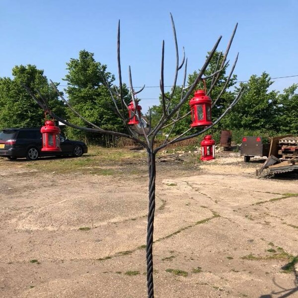 Wrought Iron Tree Art - Etsy