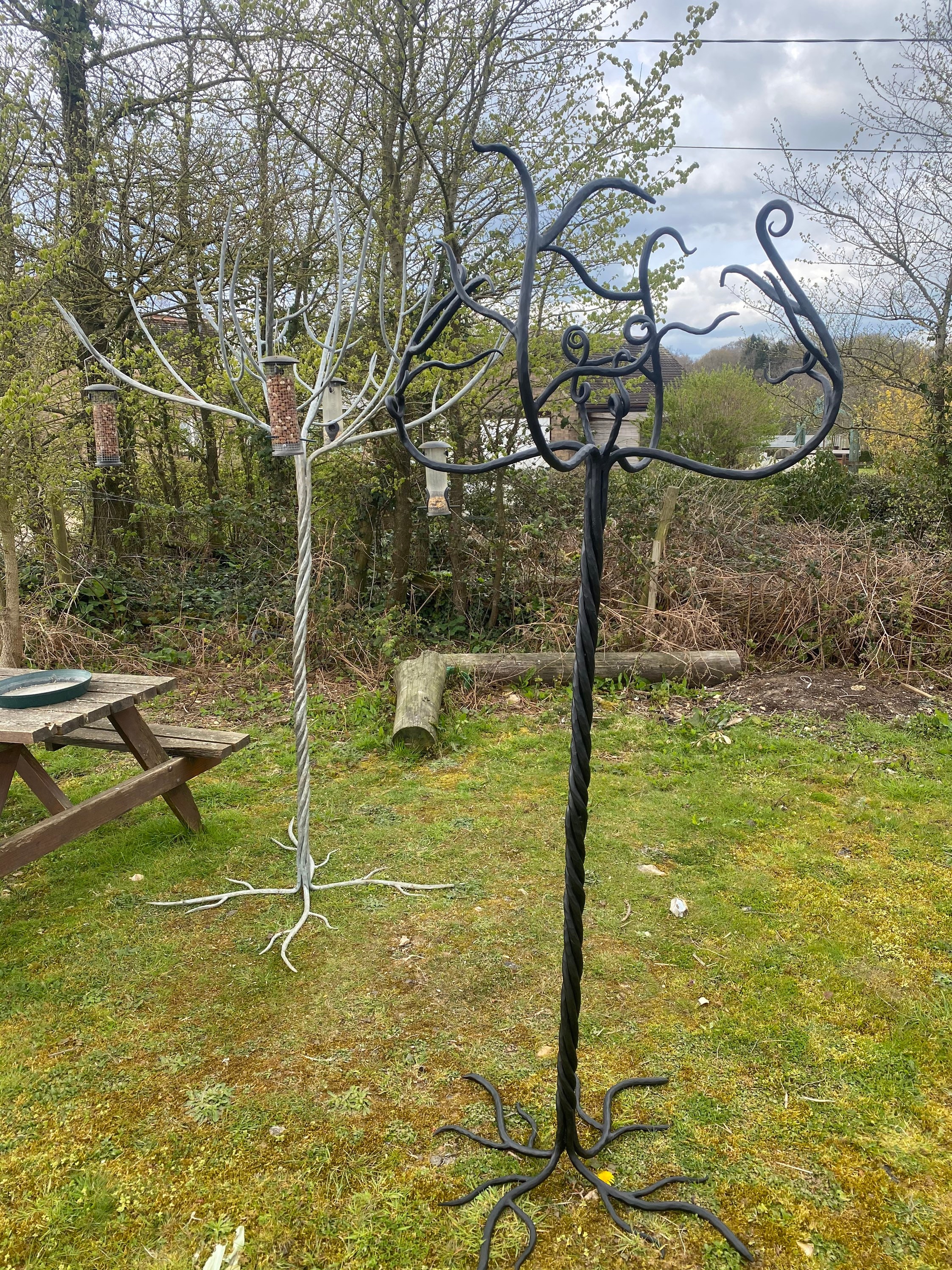 Ornamental Wrought Iron Tree - Etsy
