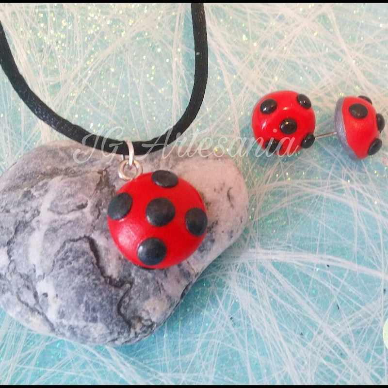 Miraculous Ladybug Earrings - Etsy