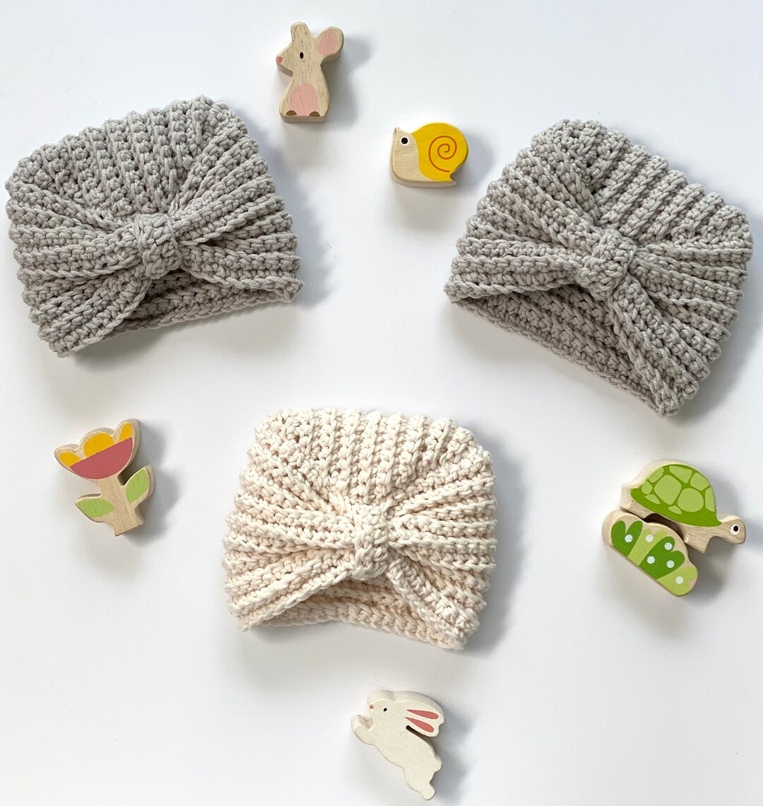 Baby Turban, Crochet Baby Turbans, Hand Made Baby Turbans, Baby ...