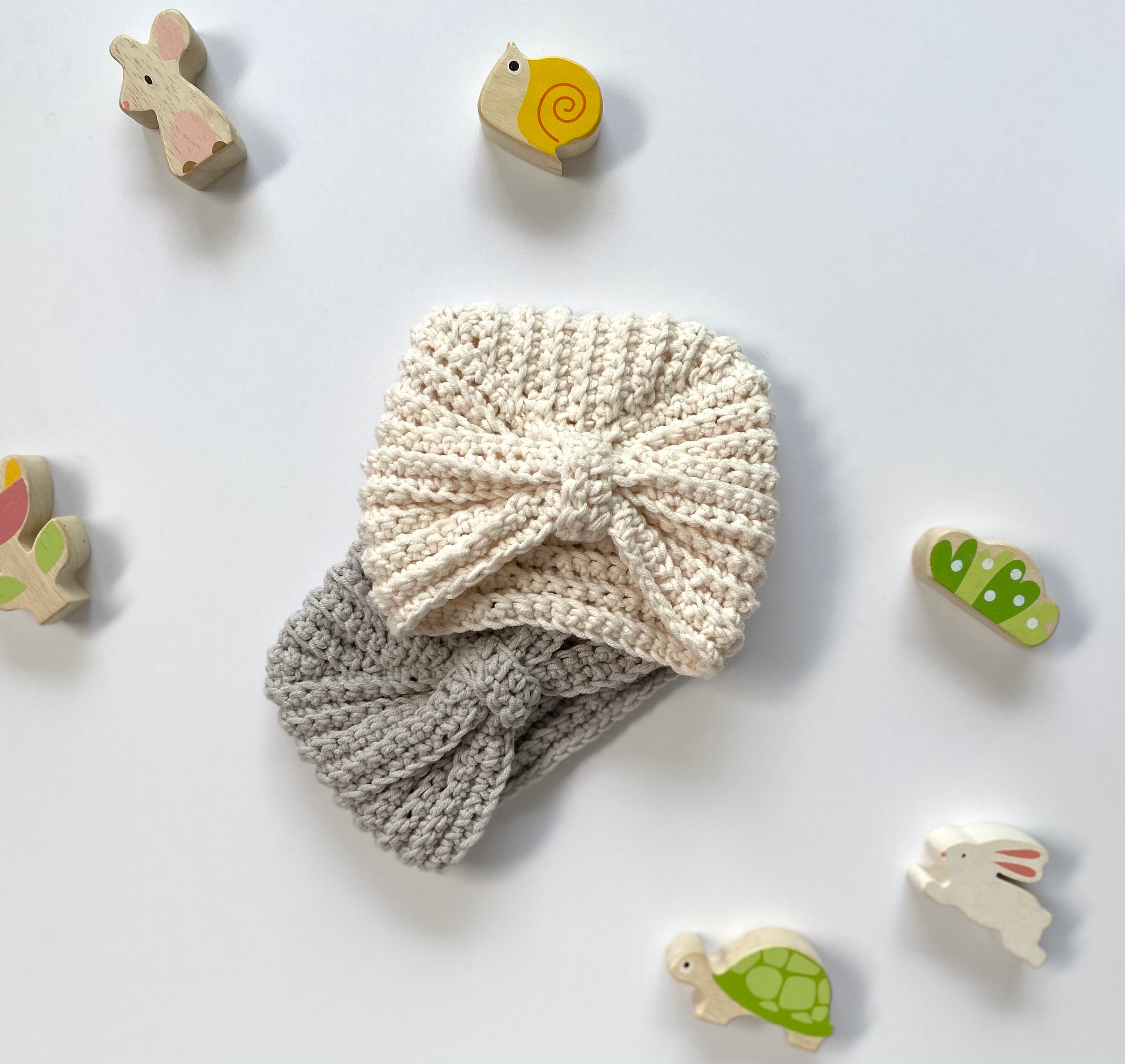 Baby Turban, Crochet Baby Turbans, Hand Made Baby Turbans, Baby ...