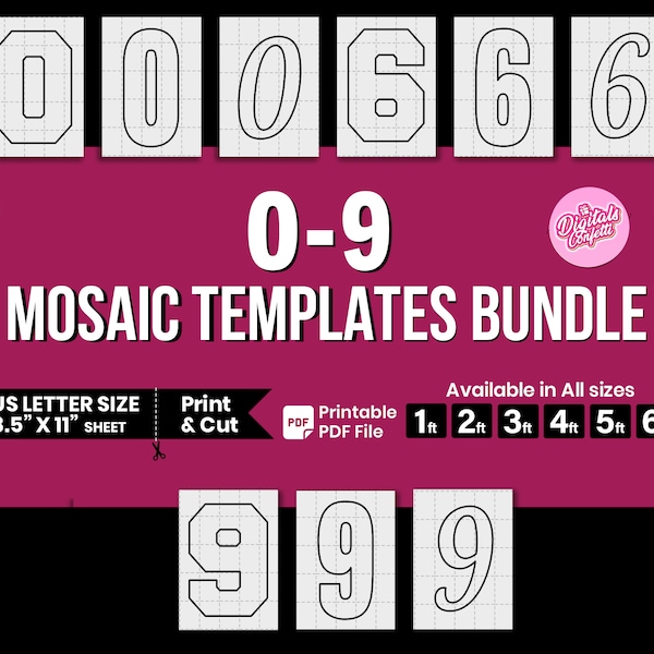 Marquee Numbers - Etsy