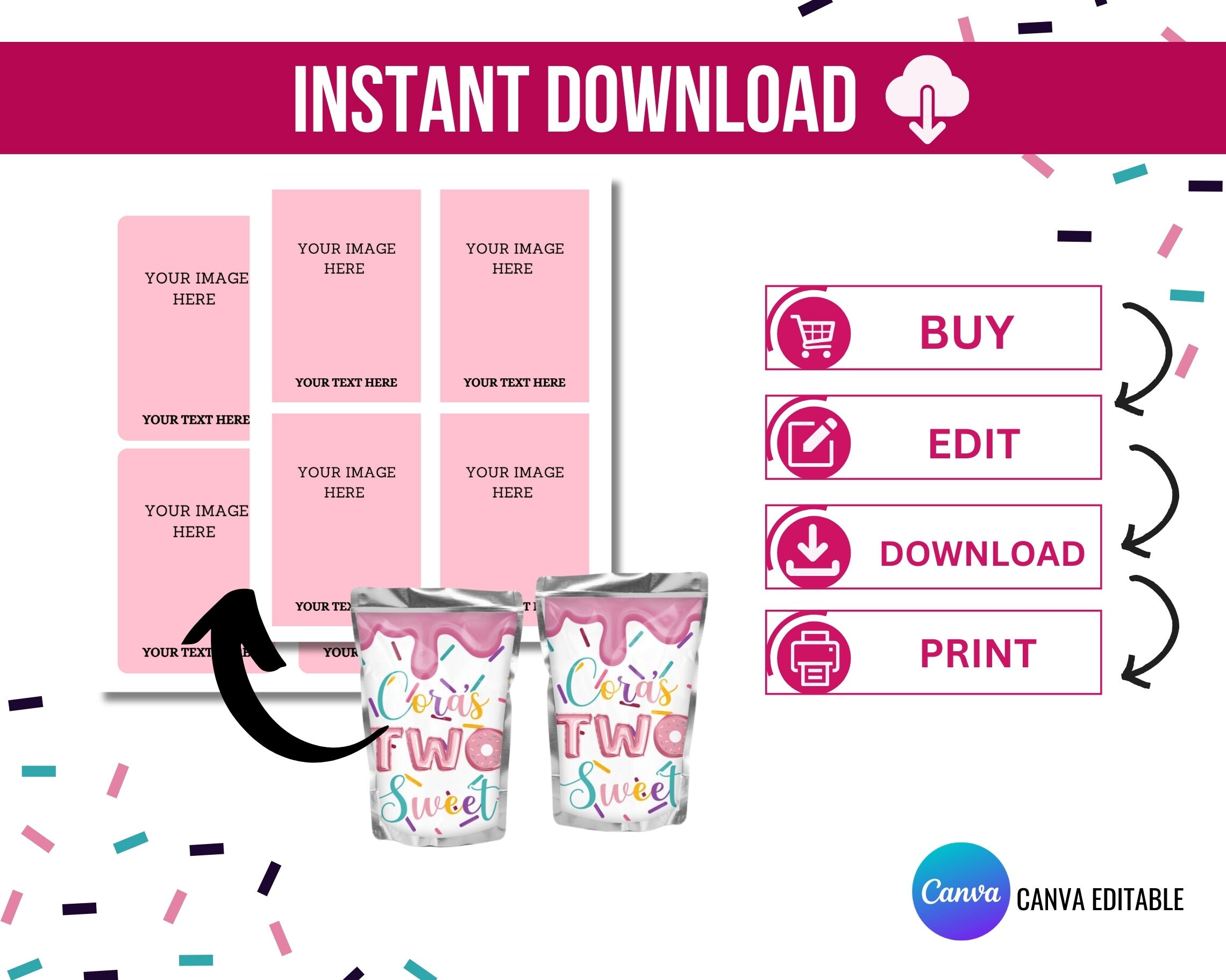 Editable Juice Pouch Templates Juice Pouch Label Juice Pouch Label ...