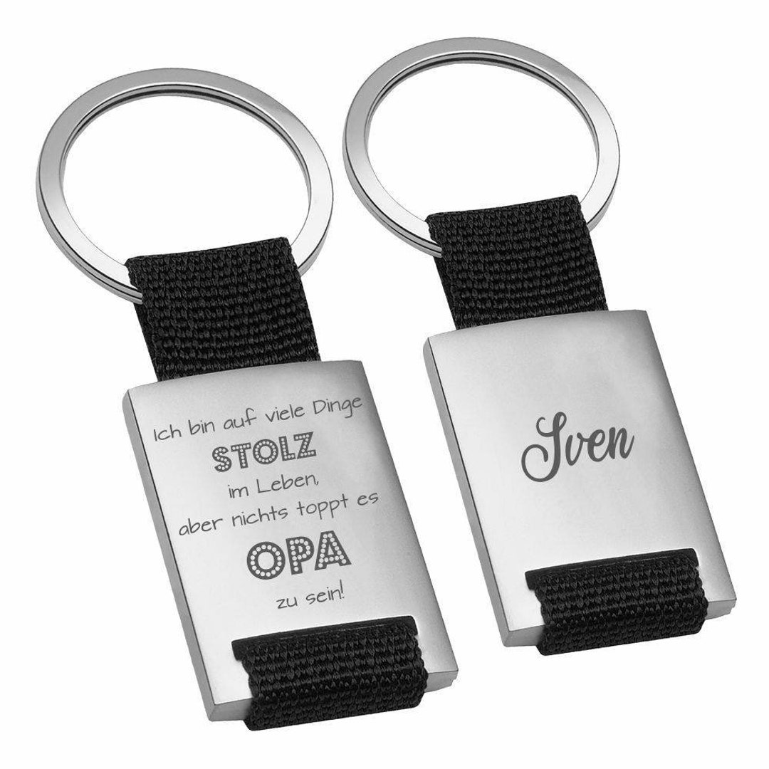 Metal Keychain With Engraving nothing Tops Being a - Etsy