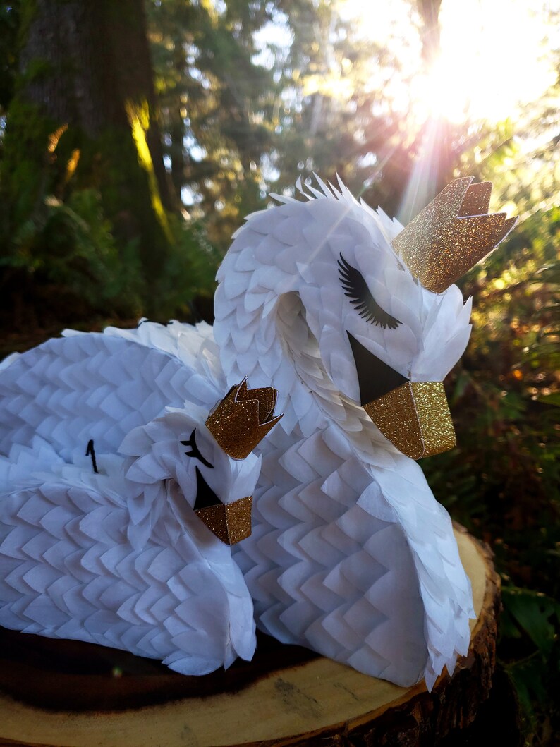 Swan Pinata - Etsy