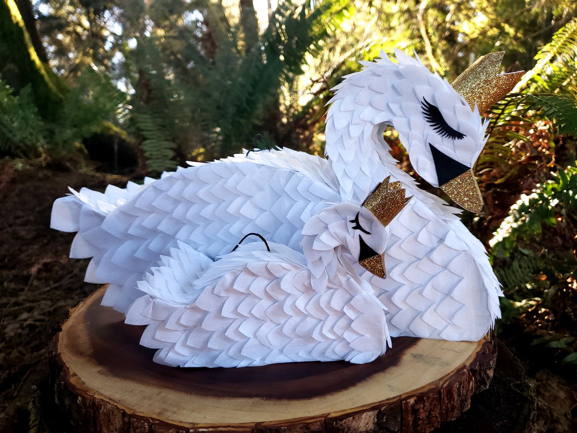 Swan Pinata - Etsy
