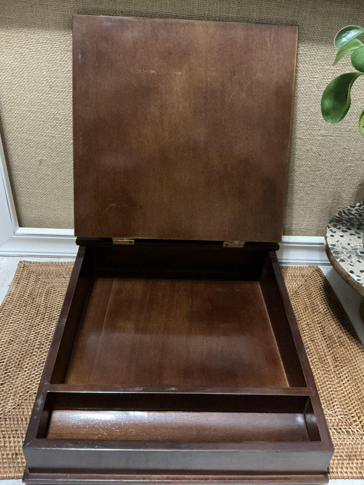 Bombay Co. Cherry Wood Writing Lap Desk Antique Style - Etsy