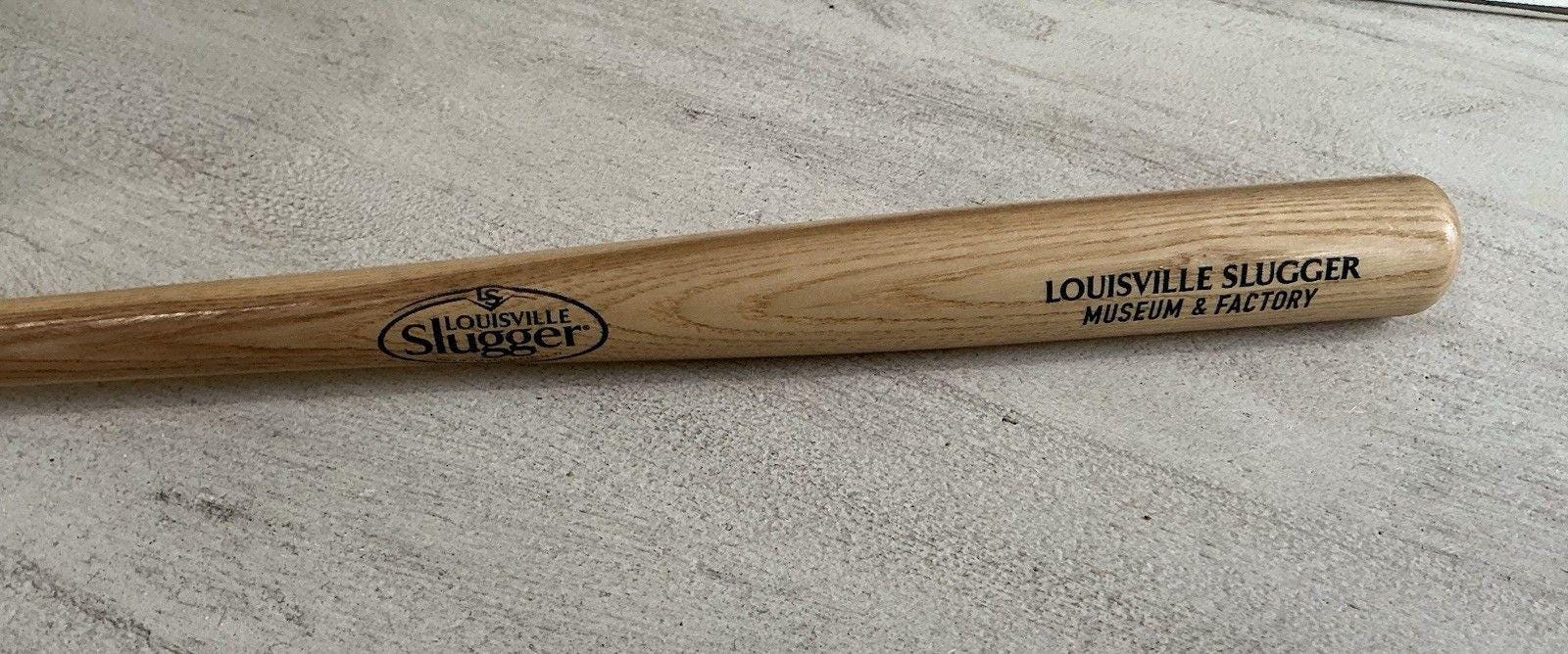 Louisville Slugger - Mini 18 Inch Wood Baseball Bat - Museum & Factory ...