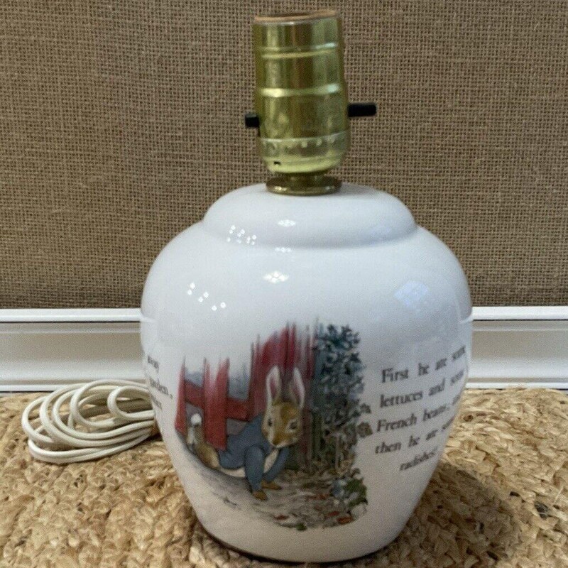 Peter Rabbit Lamp - Etsy