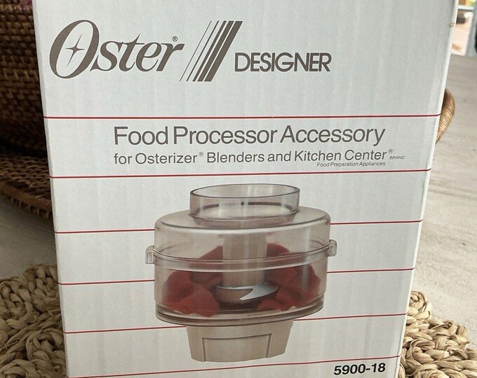Oster Food Processor Accessory for Osterizer Blenders & Kitchen Center ...