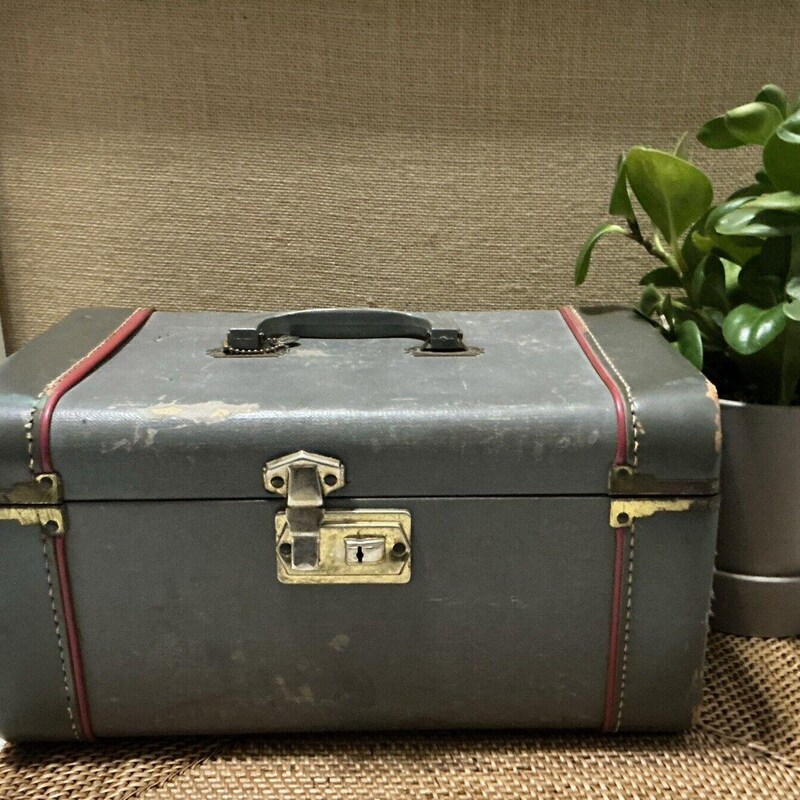 Leather Train Case - Etsy