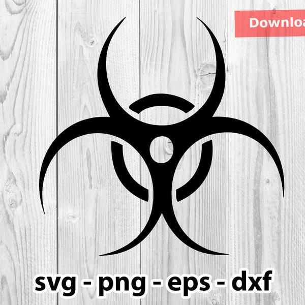 Bio Hazard Svg - Etsy