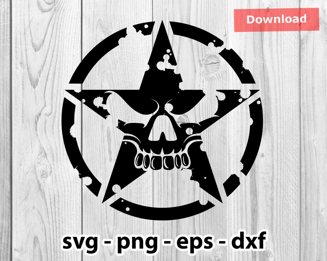 Military Skull USMC Svg Png Dxf Eps Instant Download for Print Cut ...