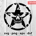 Military Skull USMC Svg Png Dxf Eps Instant Download for Print Cut ...