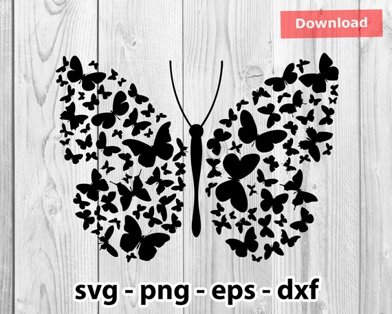 Butterfly Butterflies Svg Png Dxf Eps Instant Download for - Etsy
