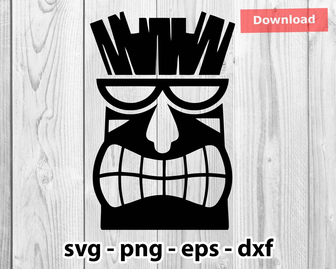 Hawaiian Tiki Man Shades Svg Png Dxf Eps Instant Download for Print Cut ...