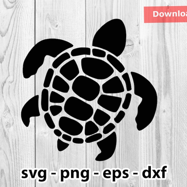 Tribal Sea Turtle Svg - Etsy