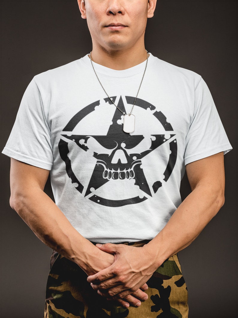 Skull USMC Military Svg Png Dxf Eps Army T Shirt Coffee - Etsy