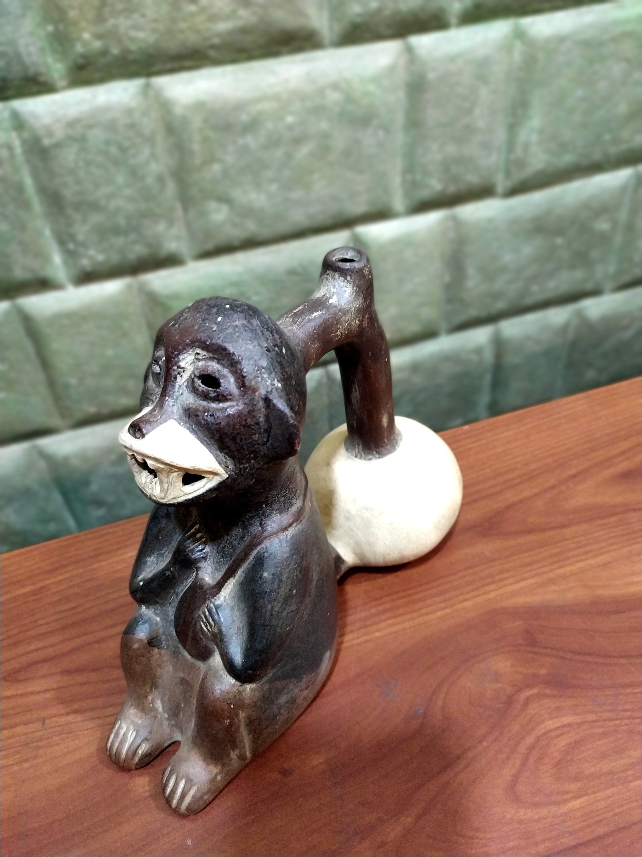Water Whistle Vessel Monkey HUACO WHISTLER | Etsy