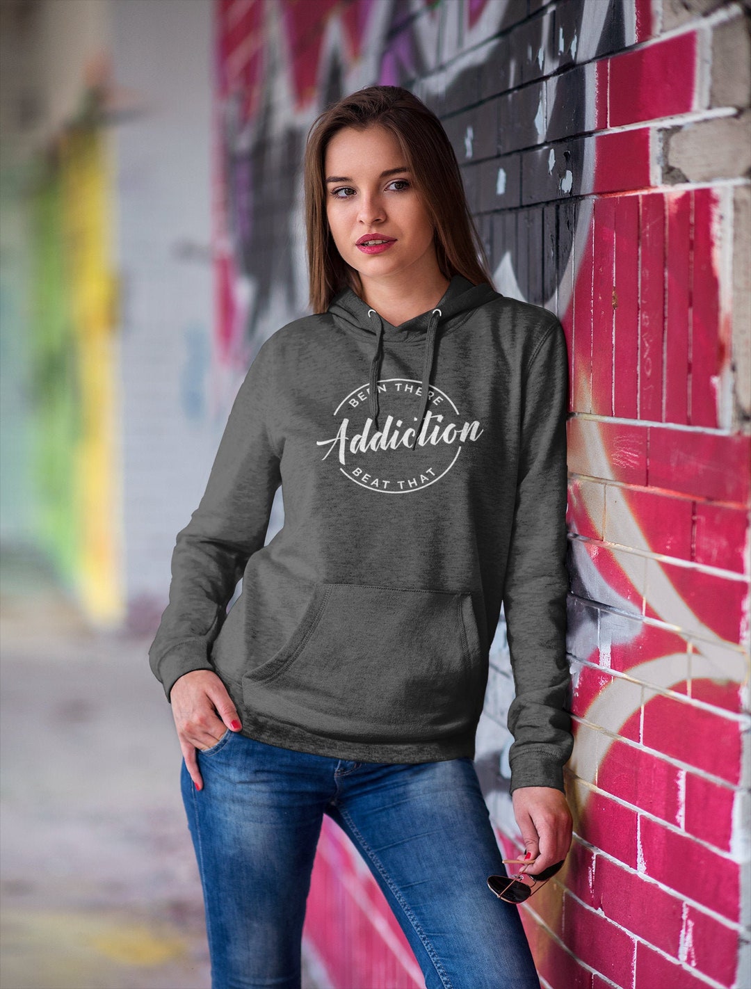 Addiction Recovery Hoodie: Unisex AA NA 12-step Sweatshirt - Etsy
