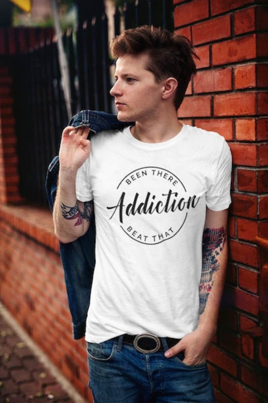 Been There Beat That Addiction, NA, AA, 12 Step, Recovery Shirt ...