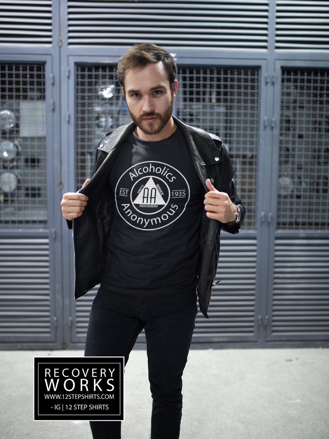 AA Commemorative T-shirt: Alcoholics Anonymous Recovery Gift - Etsy