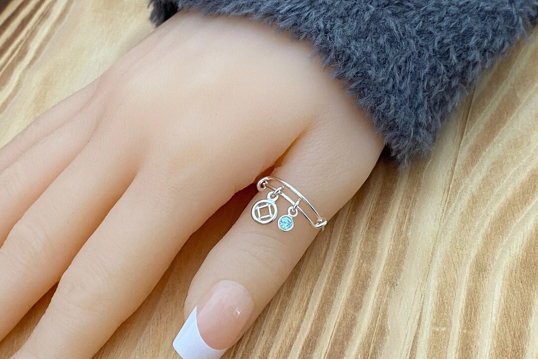 NA Ring | Narcotics Anonymous Jewelry | Addiction Recovery Gifts ...