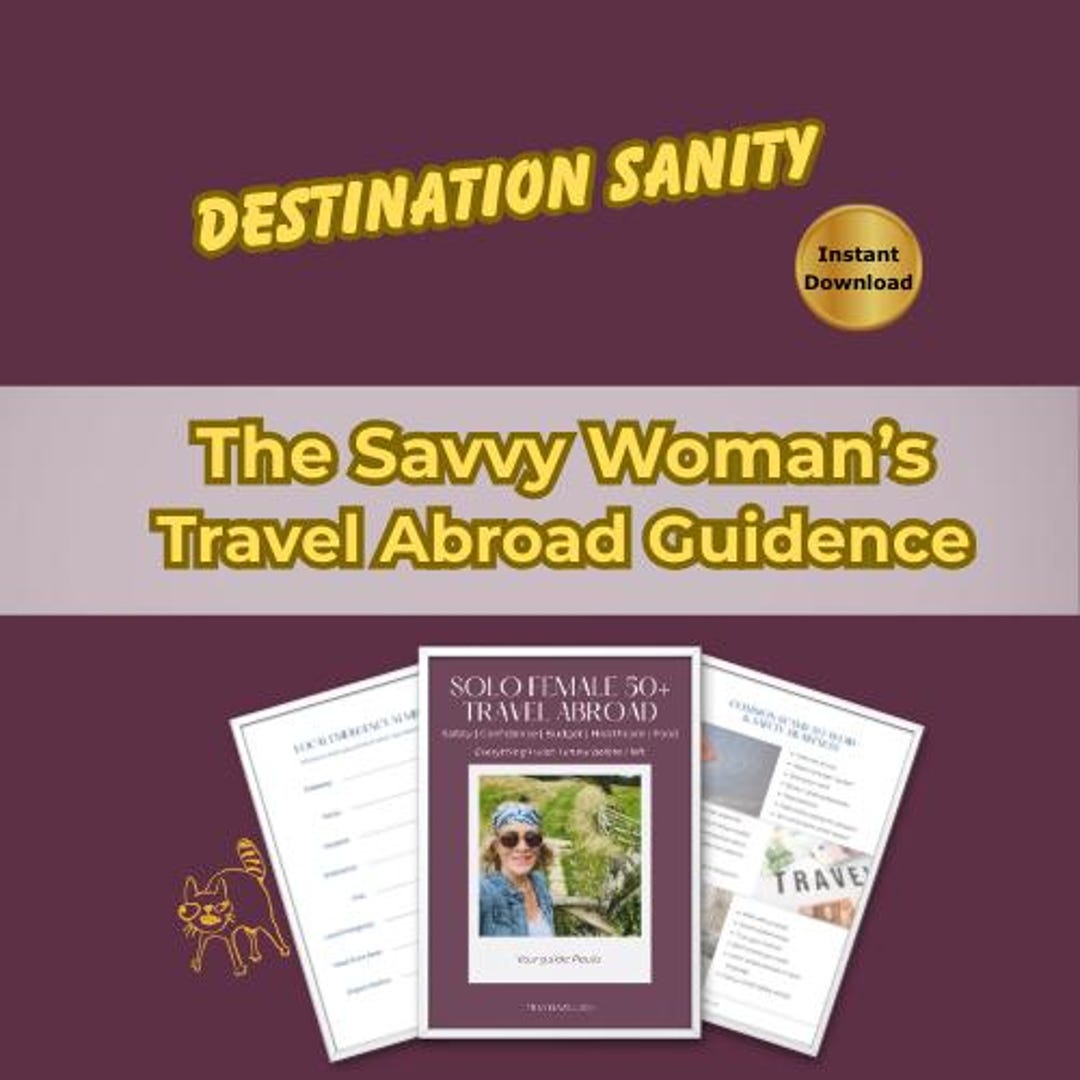 Solo Female Travel Safety Checklist Women 50+ | Solo Travel Guide ...