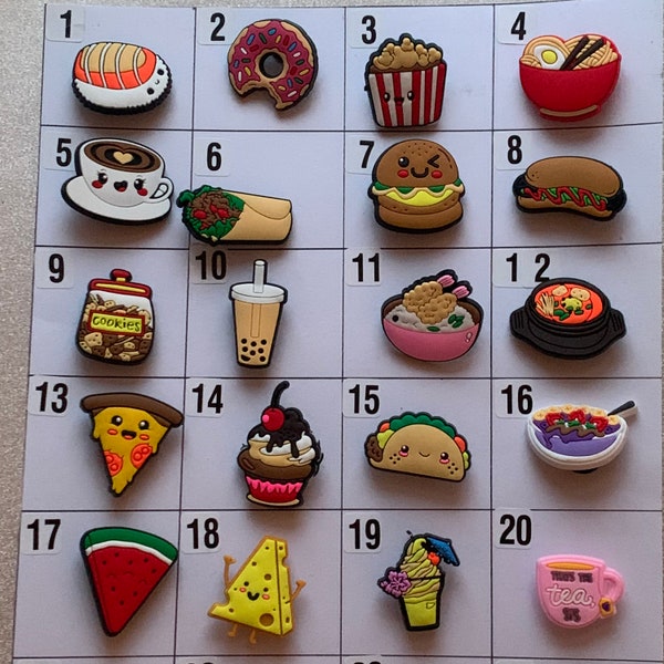 Food Charms - Etsy