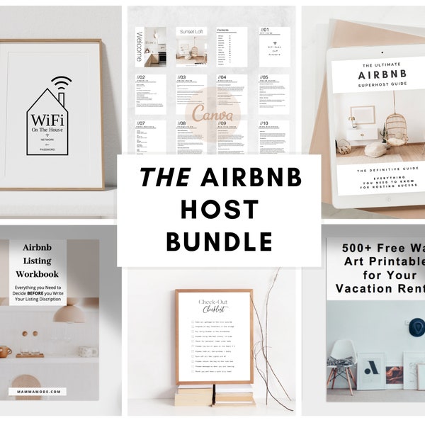 Airbnb Host Bundle - Etsy