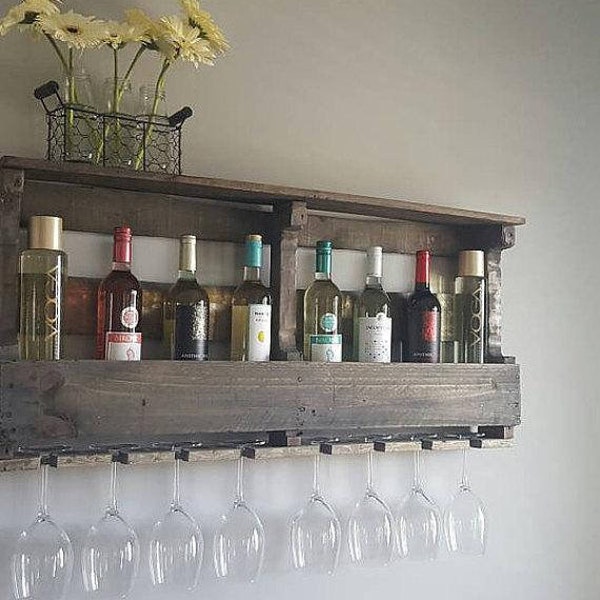 Unique Wall Wine Rack - Etsy
