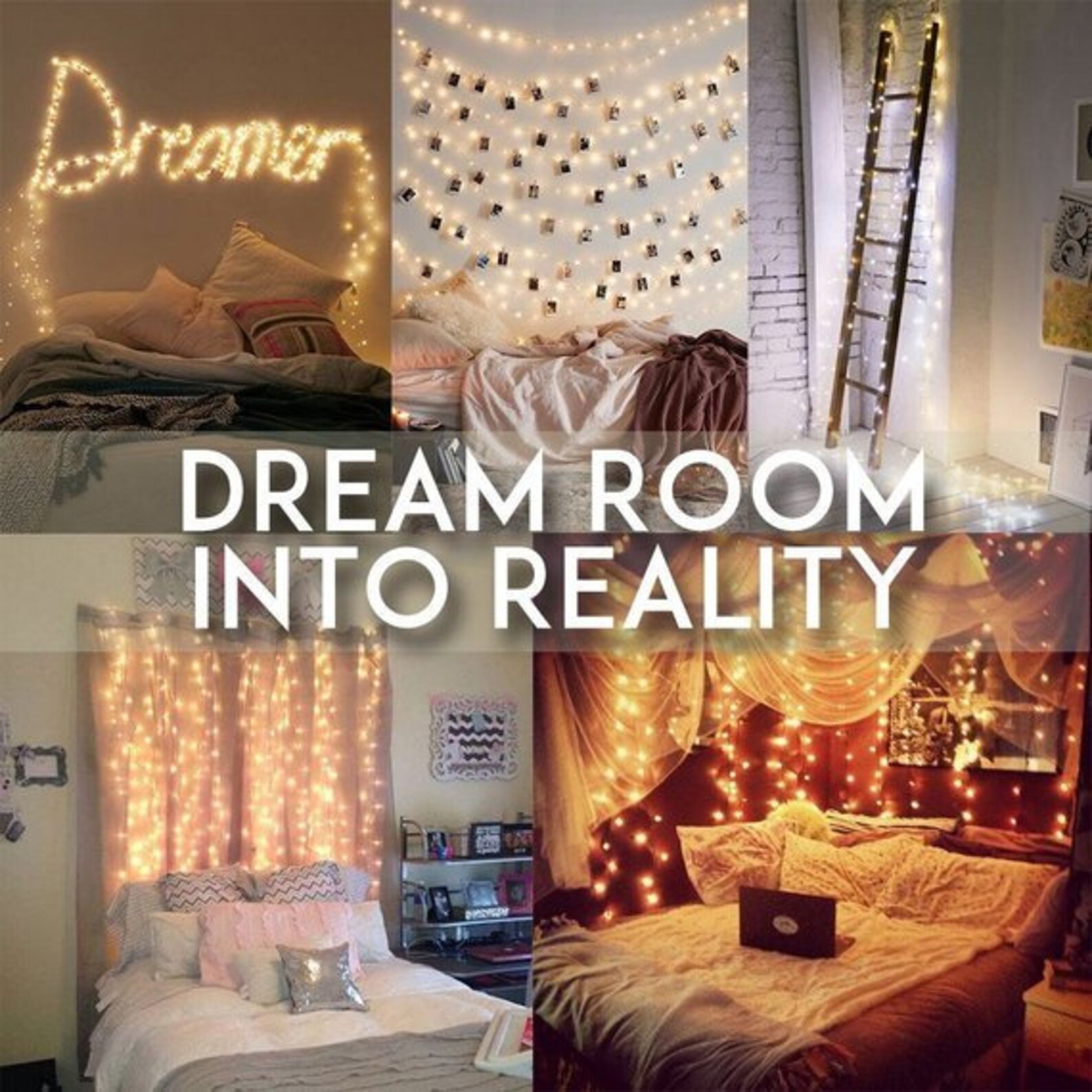 100 Leds Fairy Lights Photo Display Picture Frame Hanging - Etsy