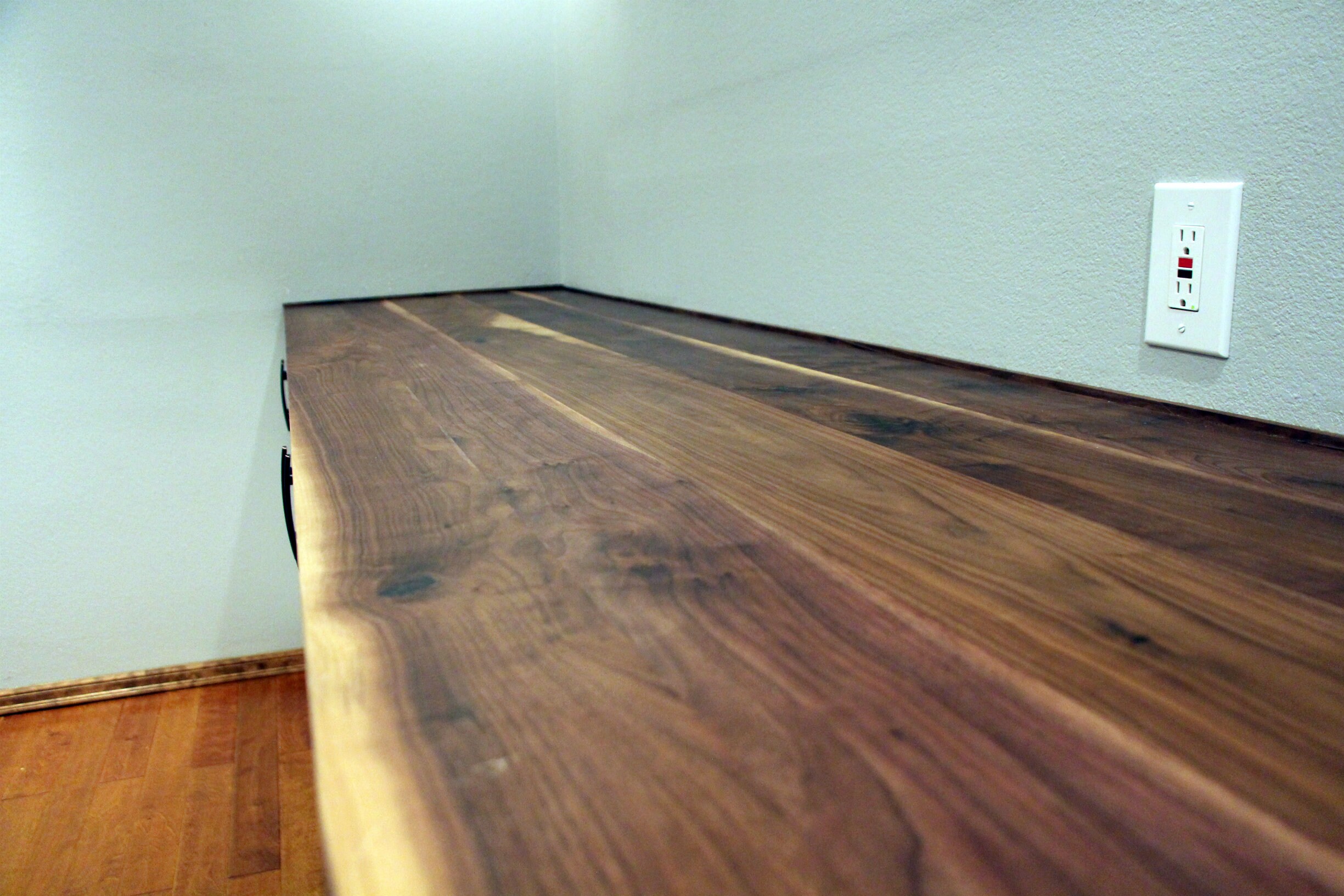 110 " Solid Walnut Hardwood Extension Dining Table or Large Walnut Top ...
