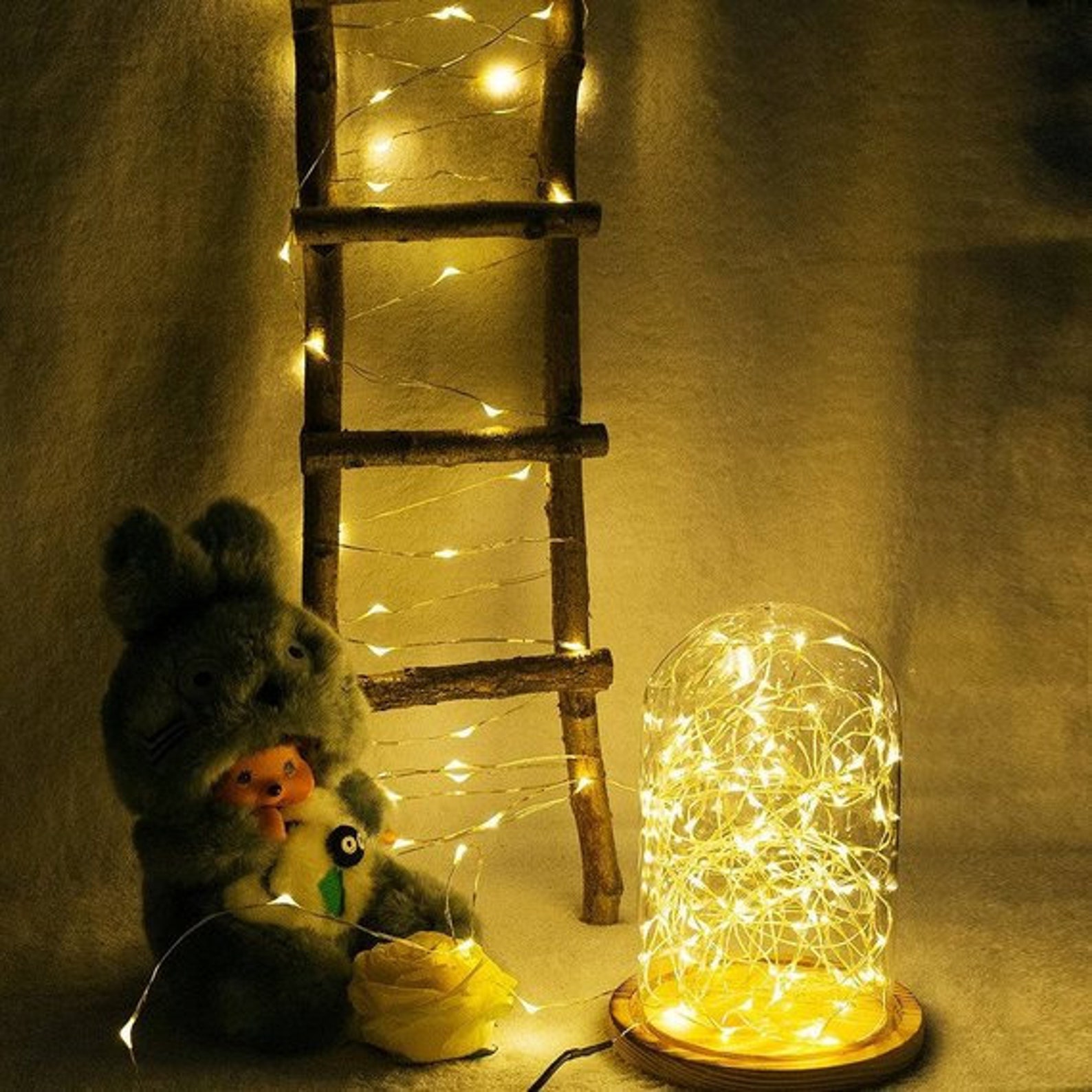 100 Leds Fairy Lights, Photo Display, Picture Frame, Hanging Lights ...