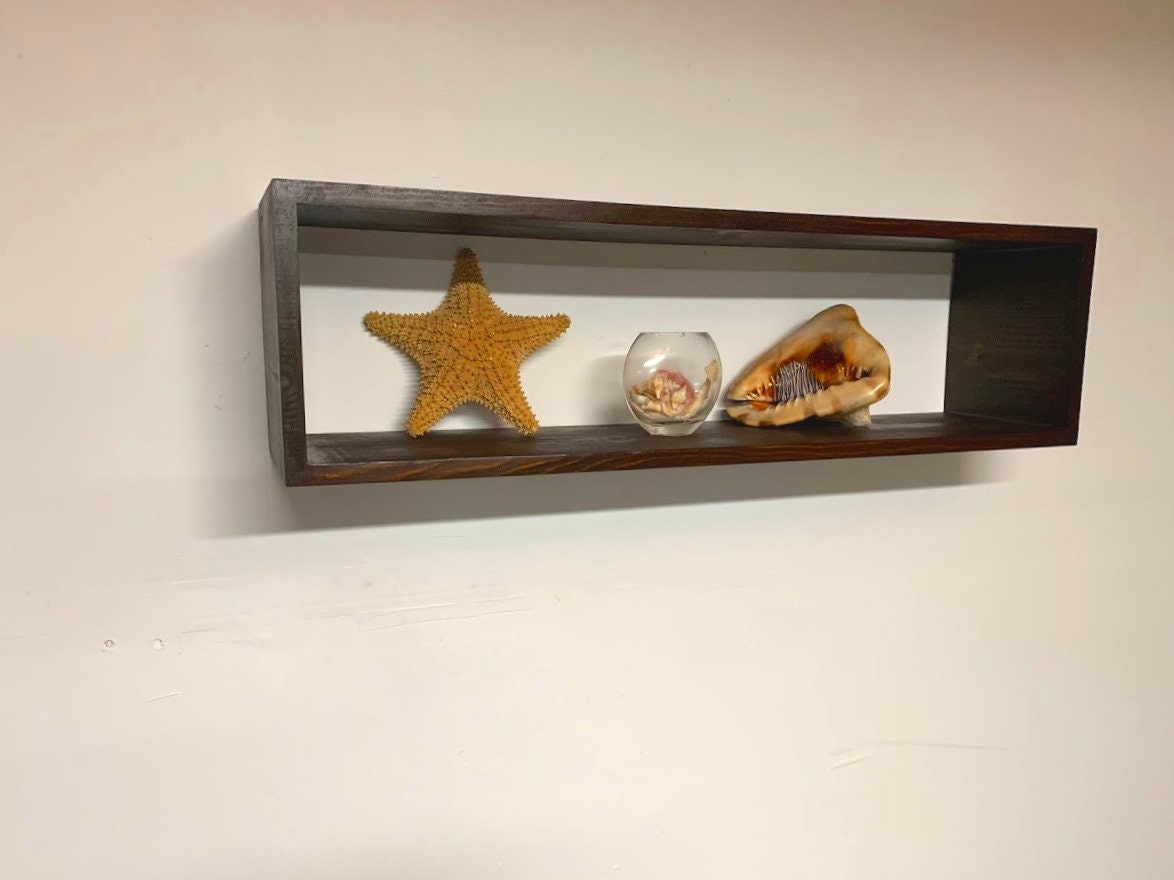 Large Custom Cube Shelf, Shadow Box Shelf, Wooden Floating Wall ...