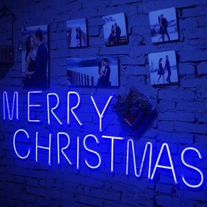 Light up Letters LED Signs, Blue Marquee Letter Lights Wall Decor for ...