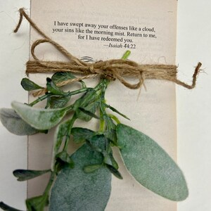 Hand-stamped Farmhouse Book Stack With Christian Lyrics Stack - Etsy