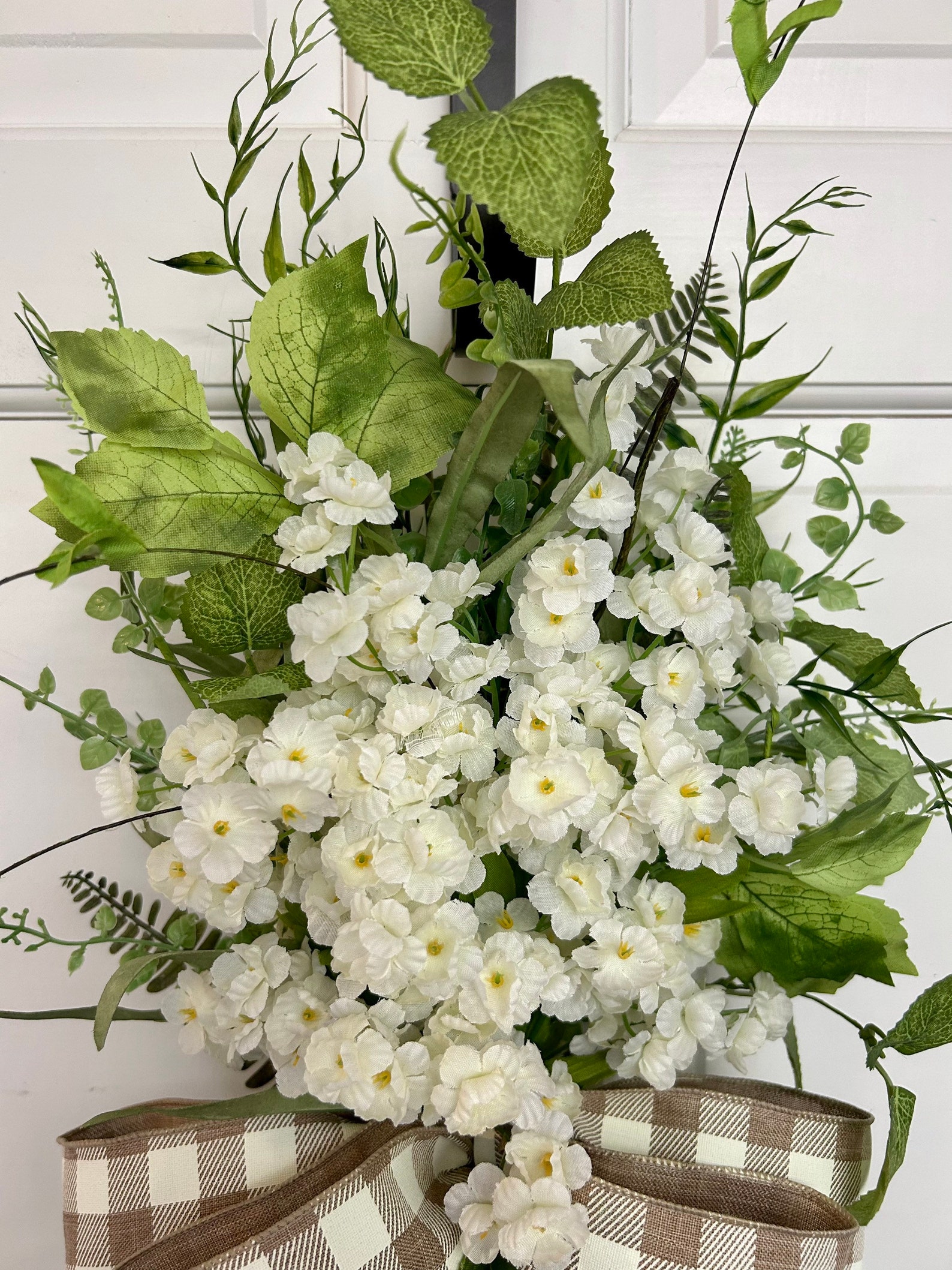 Spring/ Summer Swag Wreath for Front Door Spring Wall Decor - Etsy