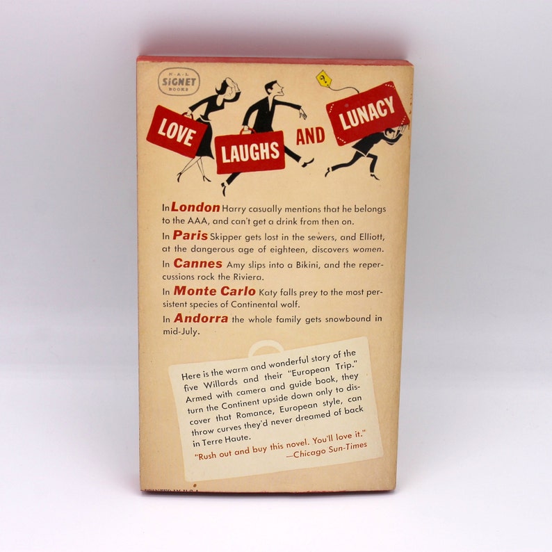 Bon Voyage Marrijane and Joseph Hayes Paperback - Etsy