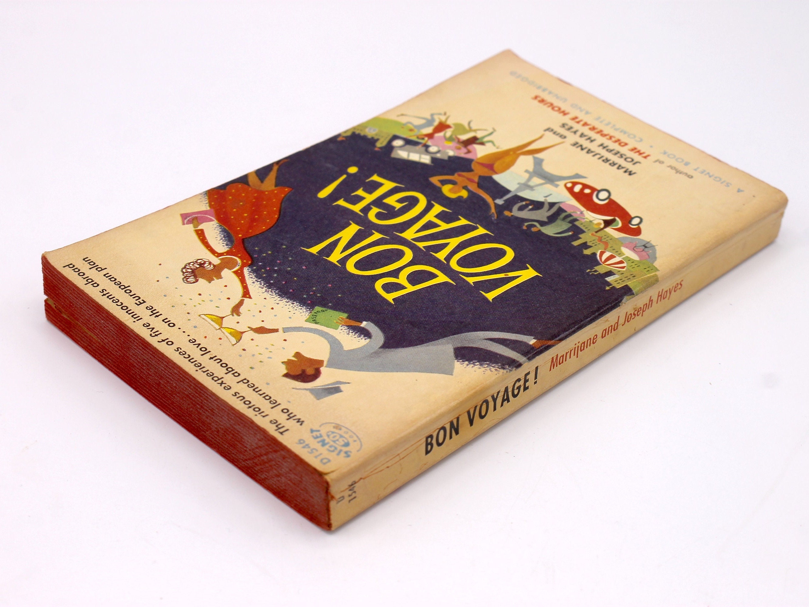 Bon Voyage Marrijane and Joseph Hayes Paperback - Etsy