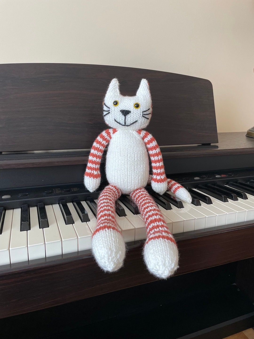 Cat Stuffed Animal, Cat Lovey, Stocking Stuffers for Toddler Girl ...