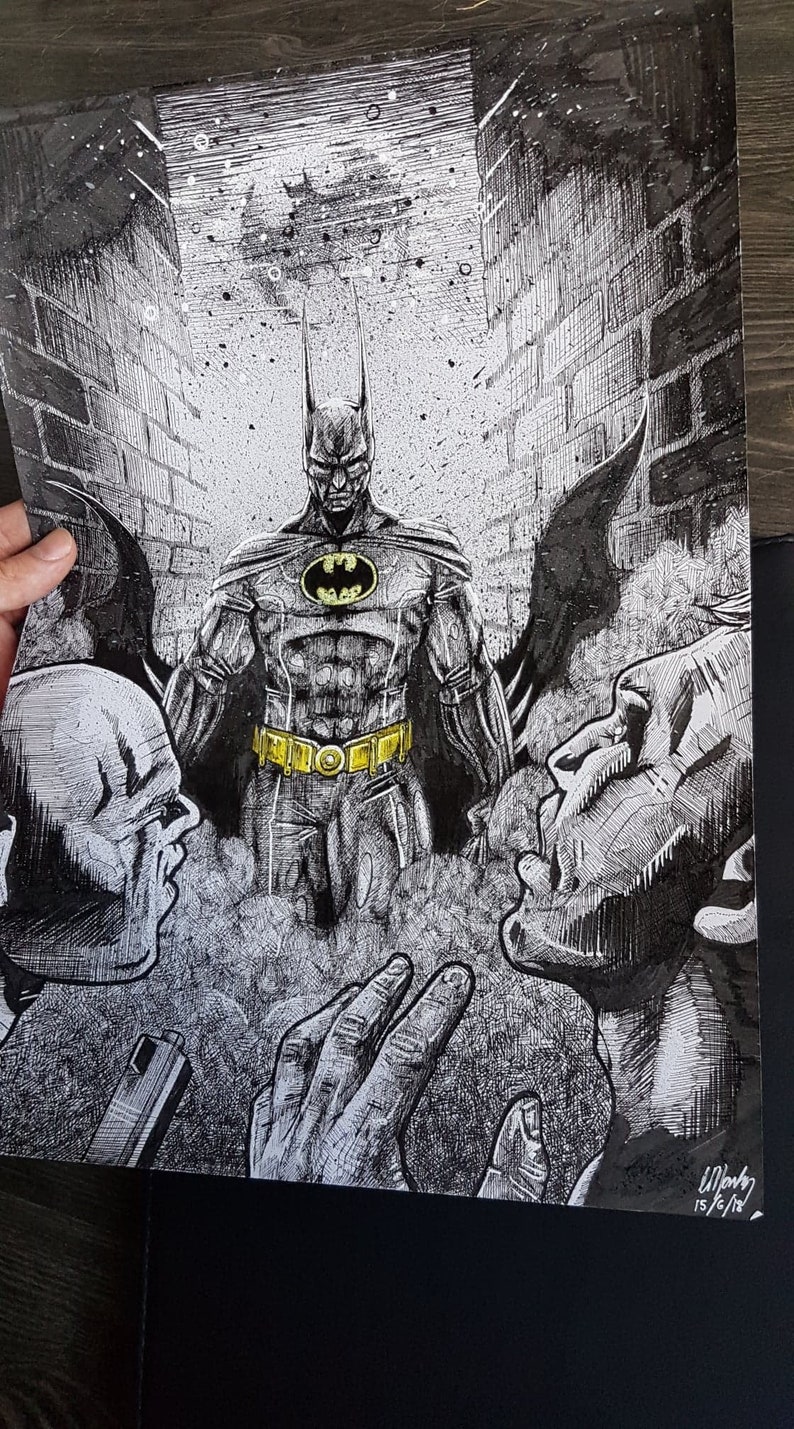 Batman Alleyway Scene - Etsy
