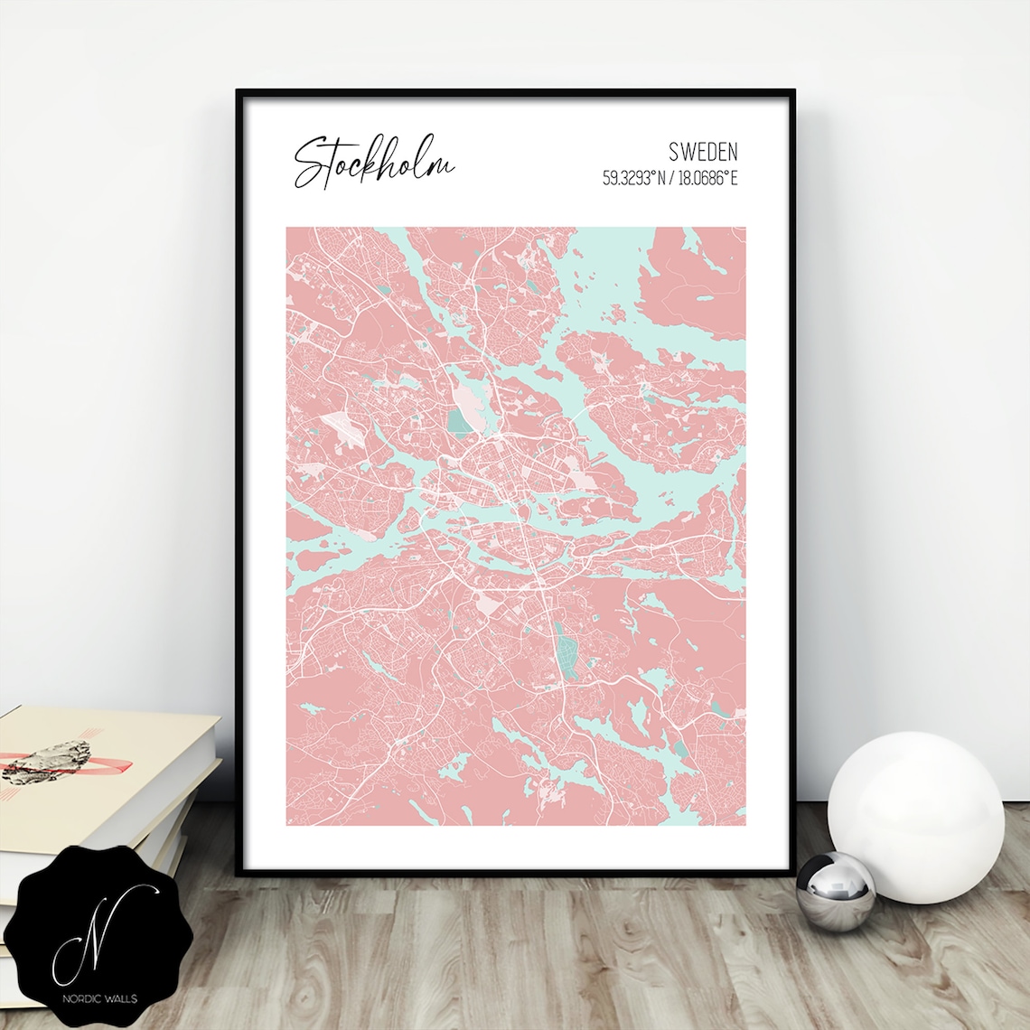 Custom Map Print Personalized Map Printable Wall Art Custom - Etsy