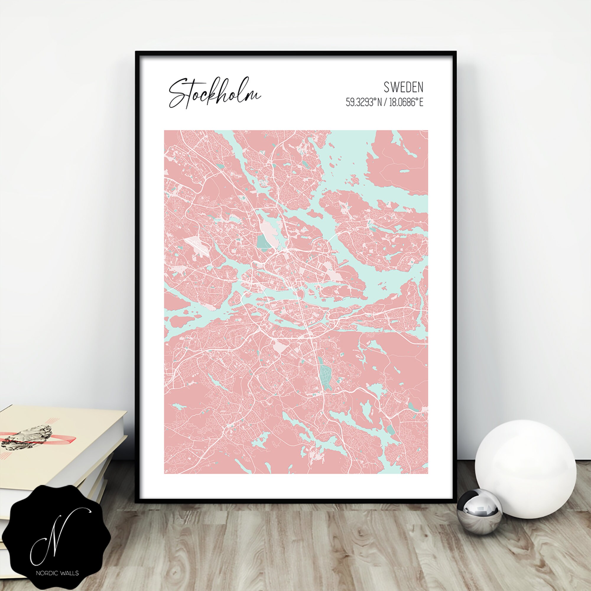 Custom Map Print Personalized Map Printable Wall Art Custom - Etsy