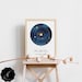 Custom Solar System Print, Solar System by Date Baby Shower Gift ...