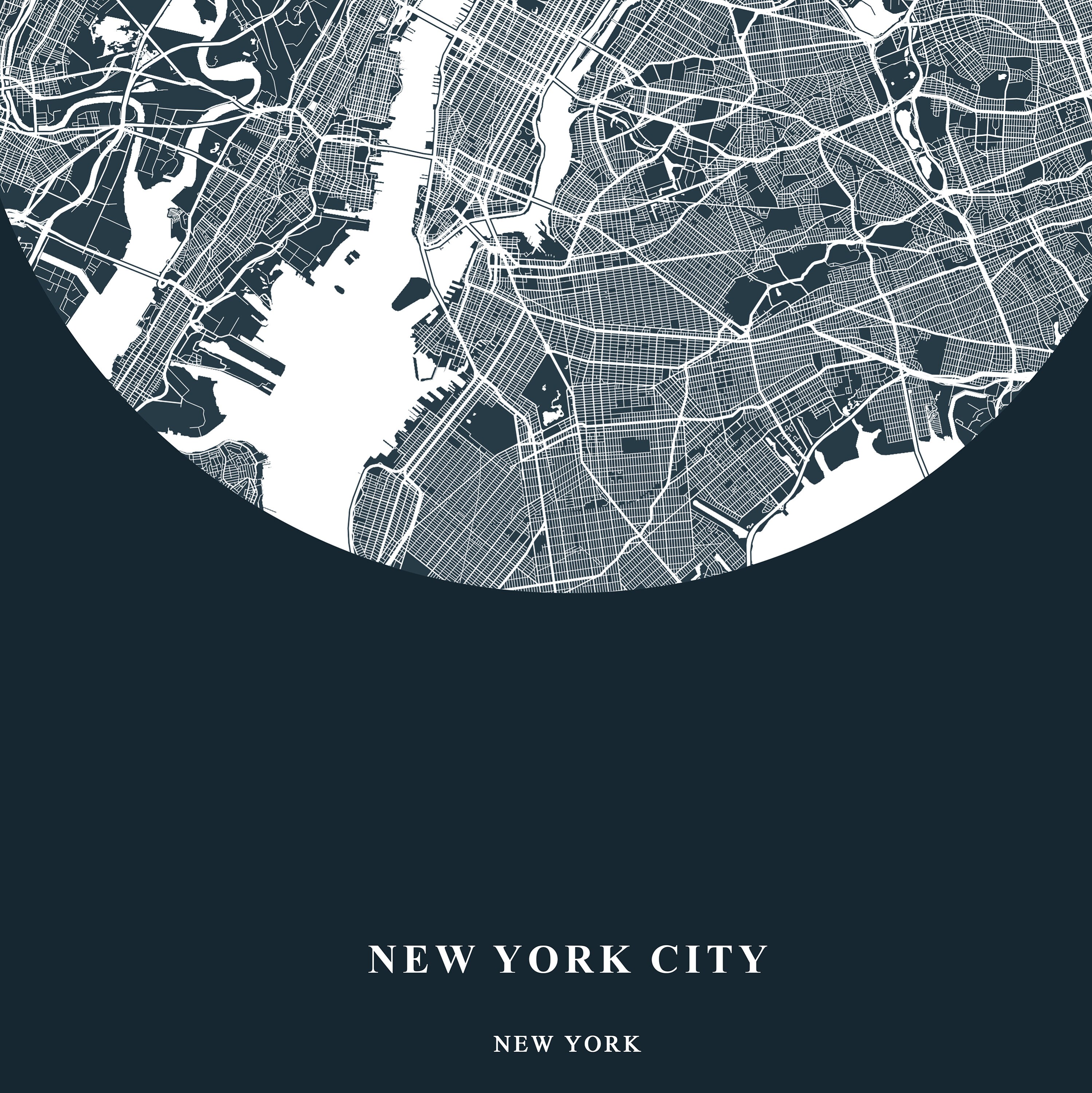 Custom Map Digital Printable Wall Art Personalized Map of Any - Etsy