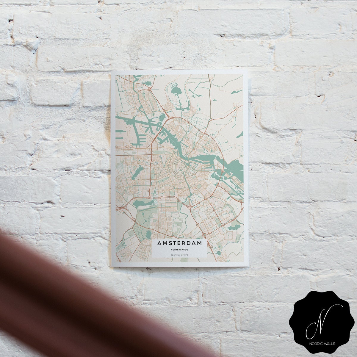 Custom Map Print, Personalized Map, Choose City Map Print, Any City Map ...