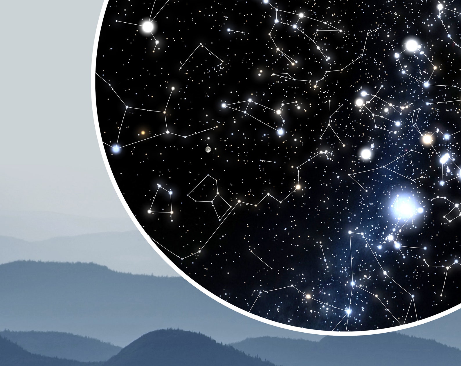 Personalized Star Map, Constellation Map Art, Star Map Print, Star Map ...