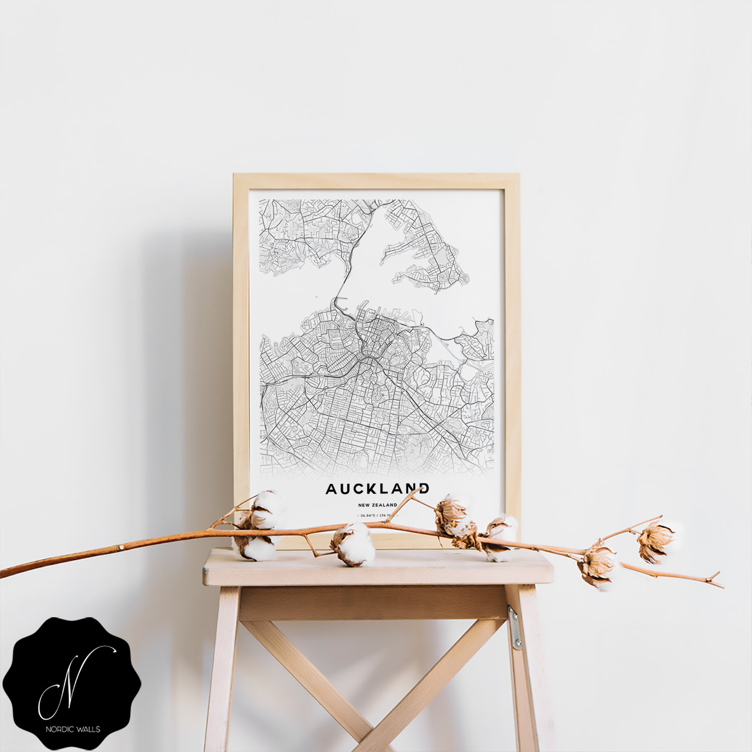 Auckland Map Print Auckland City Map Prints Map Gifts - Etsy