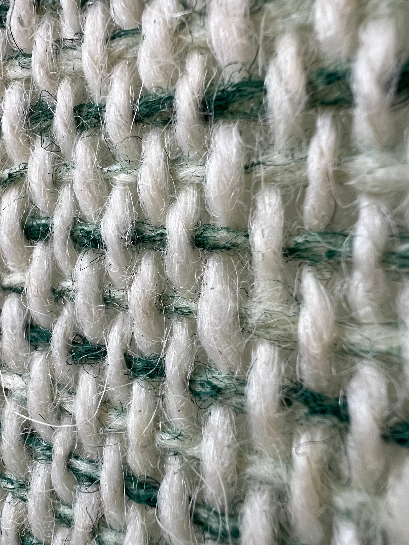 Green Wool Boho Decor Dip Dyed Wall Hanging Wolle Ornament Large Wool ...